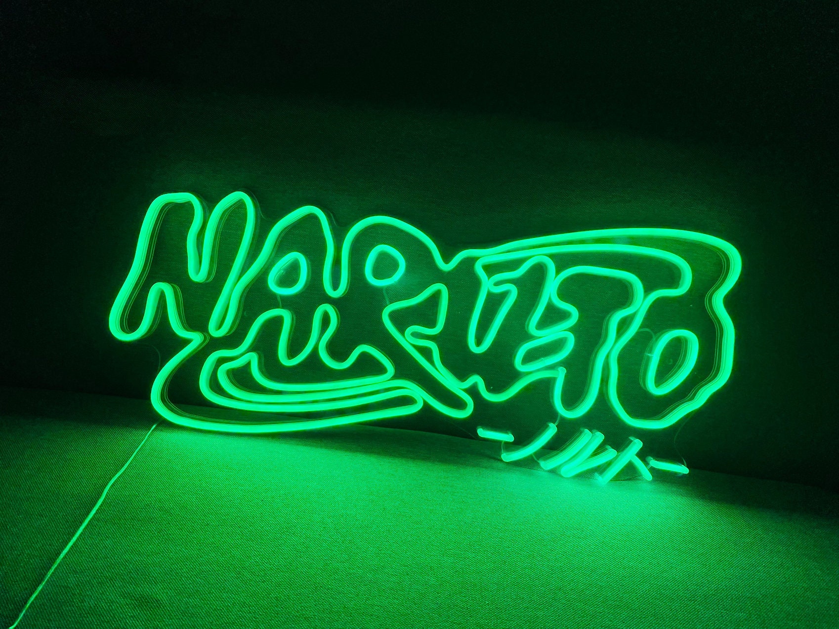 Ninja Saga Logo Neon Sign Electric LED Light for Anime Fanatics and ...