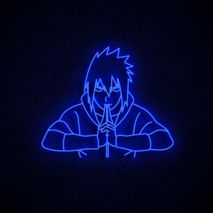 Sasuke Inspired LED Neon Sign Illuminate Your Home With the Essence of ...