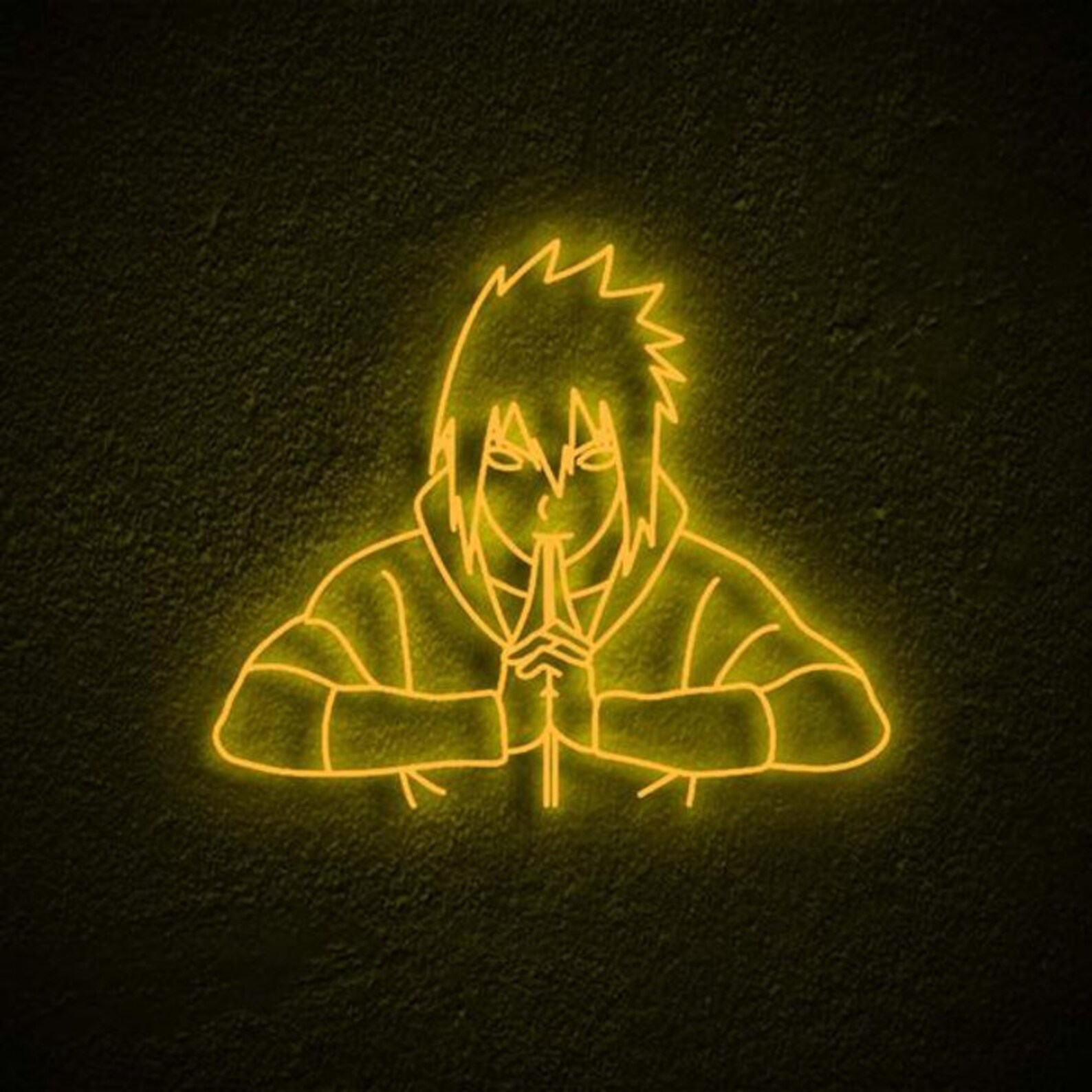Sasuke Inspired LED Neon Sign - Illuminate Your Home With the Essence ...