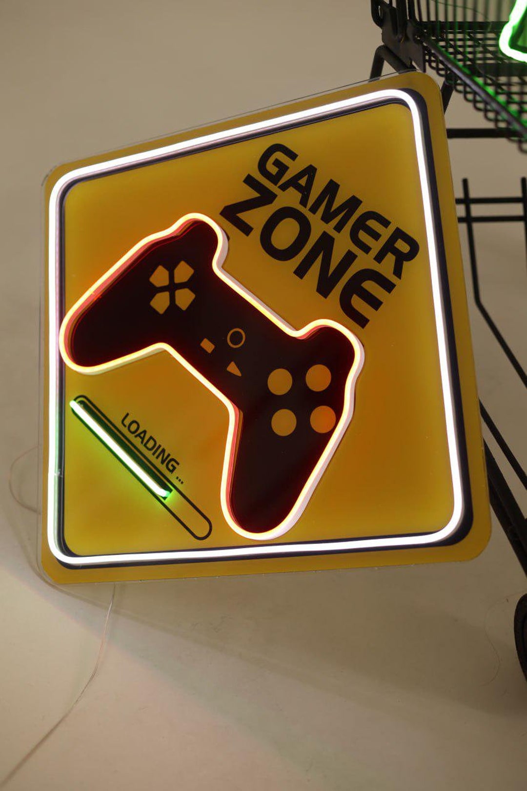 Gamer Zone Neon LED Sign – Custom Gaming Room Decor, LED Light Sign ...