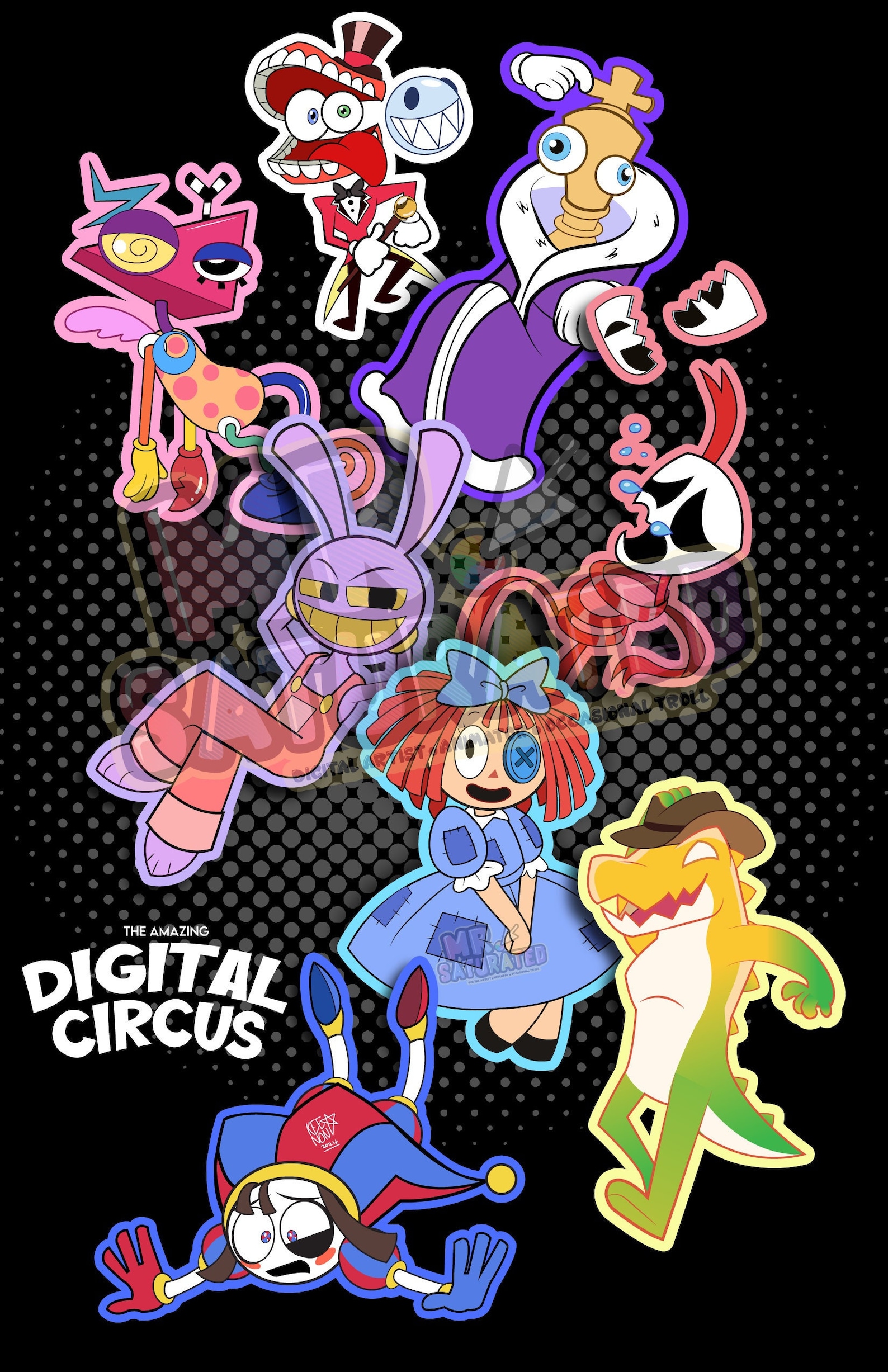 The Amazing Digital Circus (t-shirt) - Etsy