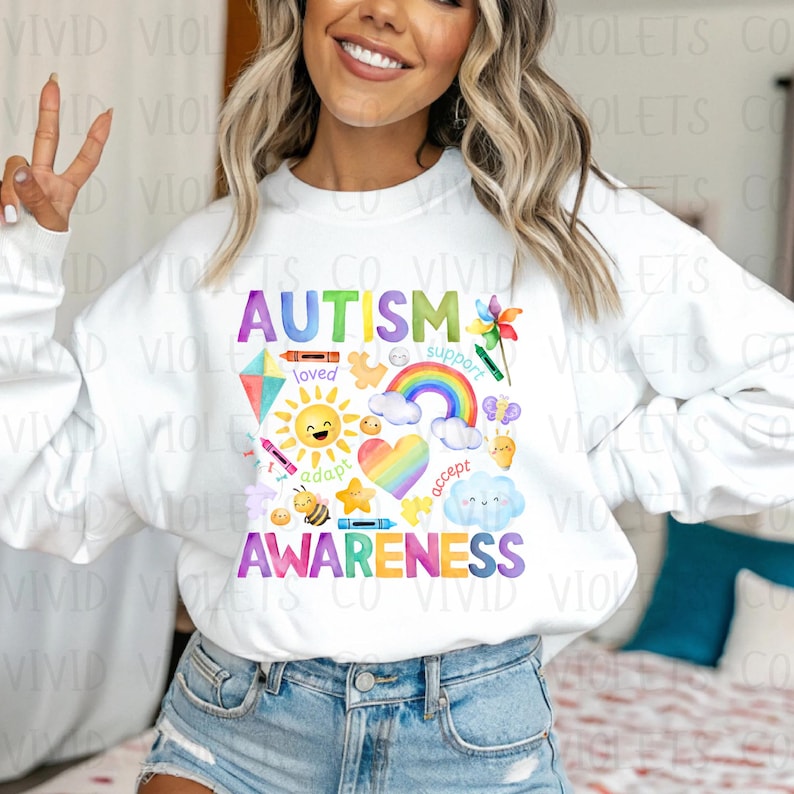 Autism PNG, Autism Awareness PNG, Watercolor Autism Awareness PNG ...