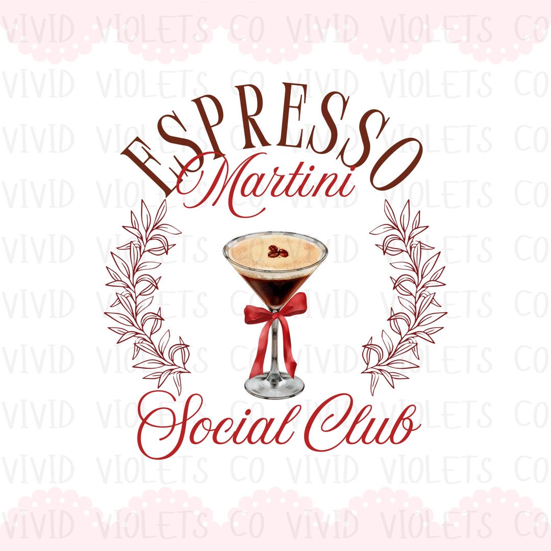 Espresso Martini Cocktail PNG, Coquette Social Club PNG, Espresso ...