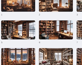 13 Holiday / Winter Cozy Hygge Zoom Background Teams Background for MS ...