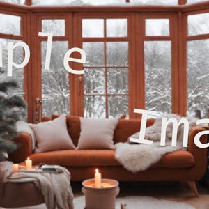 13 Holiday / Winter Cozy Hygge Zoom Background Teams Background for MS ...