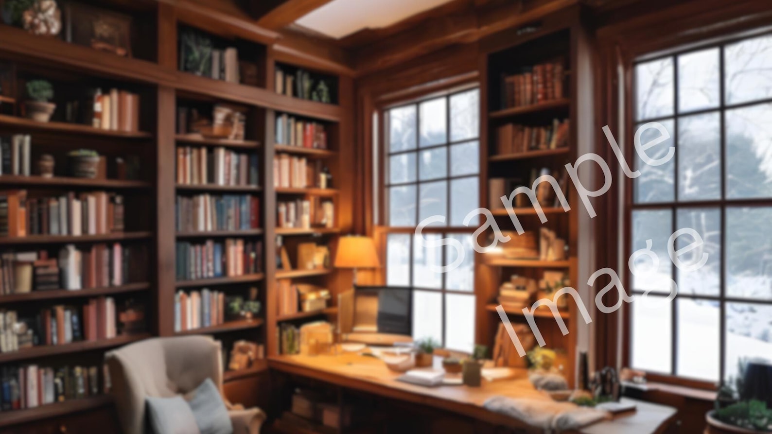 12 Cozy Holiday / Winter Hygge Zoom BLURRED Background Teams Background ...