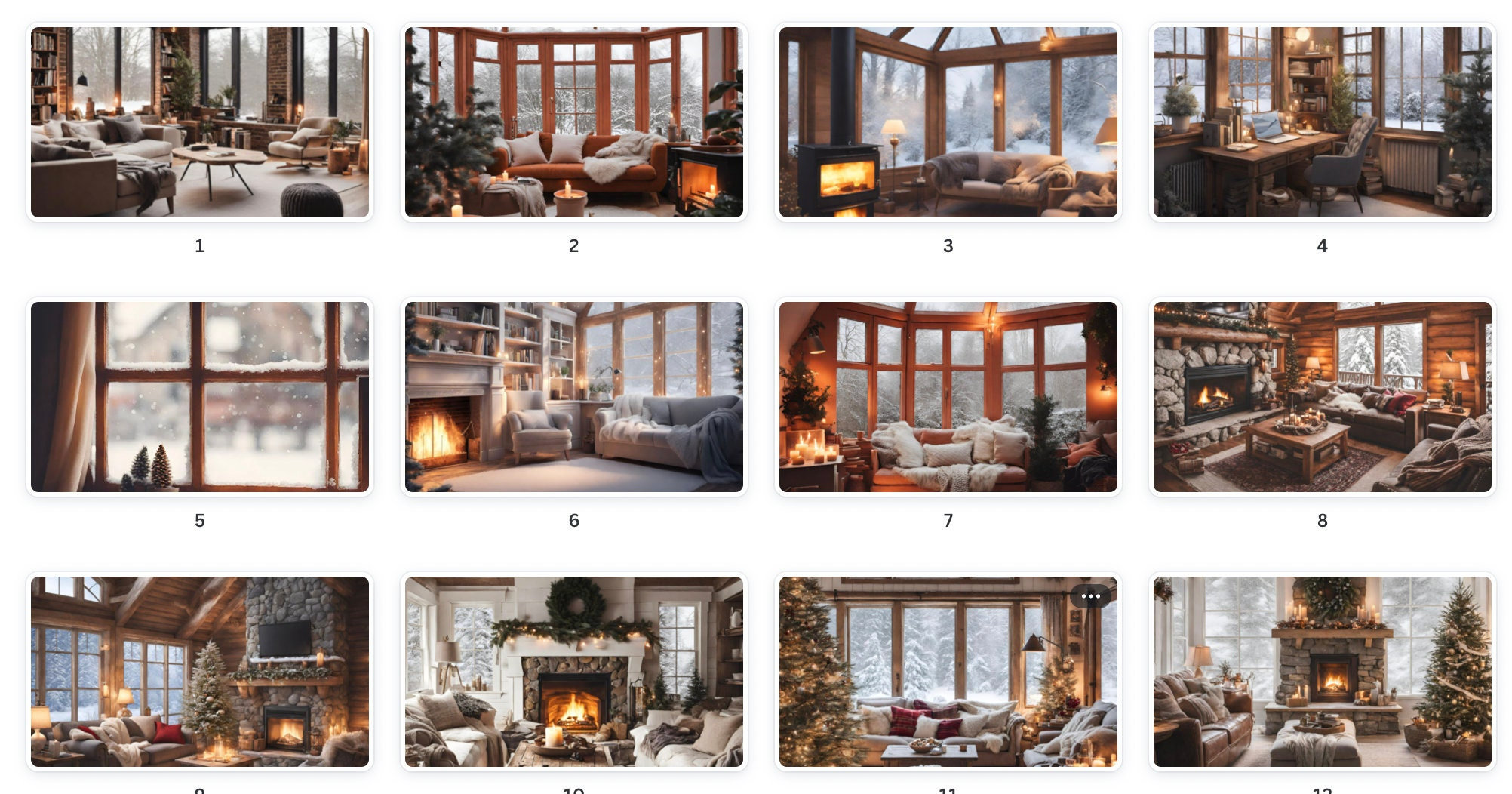 13 Holiday / Winter Cozy Hygge Zoom Background Teams Background for MS ...