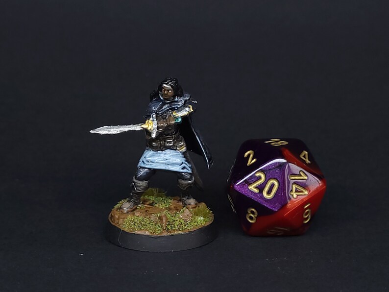 Aasimar Angel Fighter, ONLY WINGLESS LEFT | Hand Painted Wizkids ...