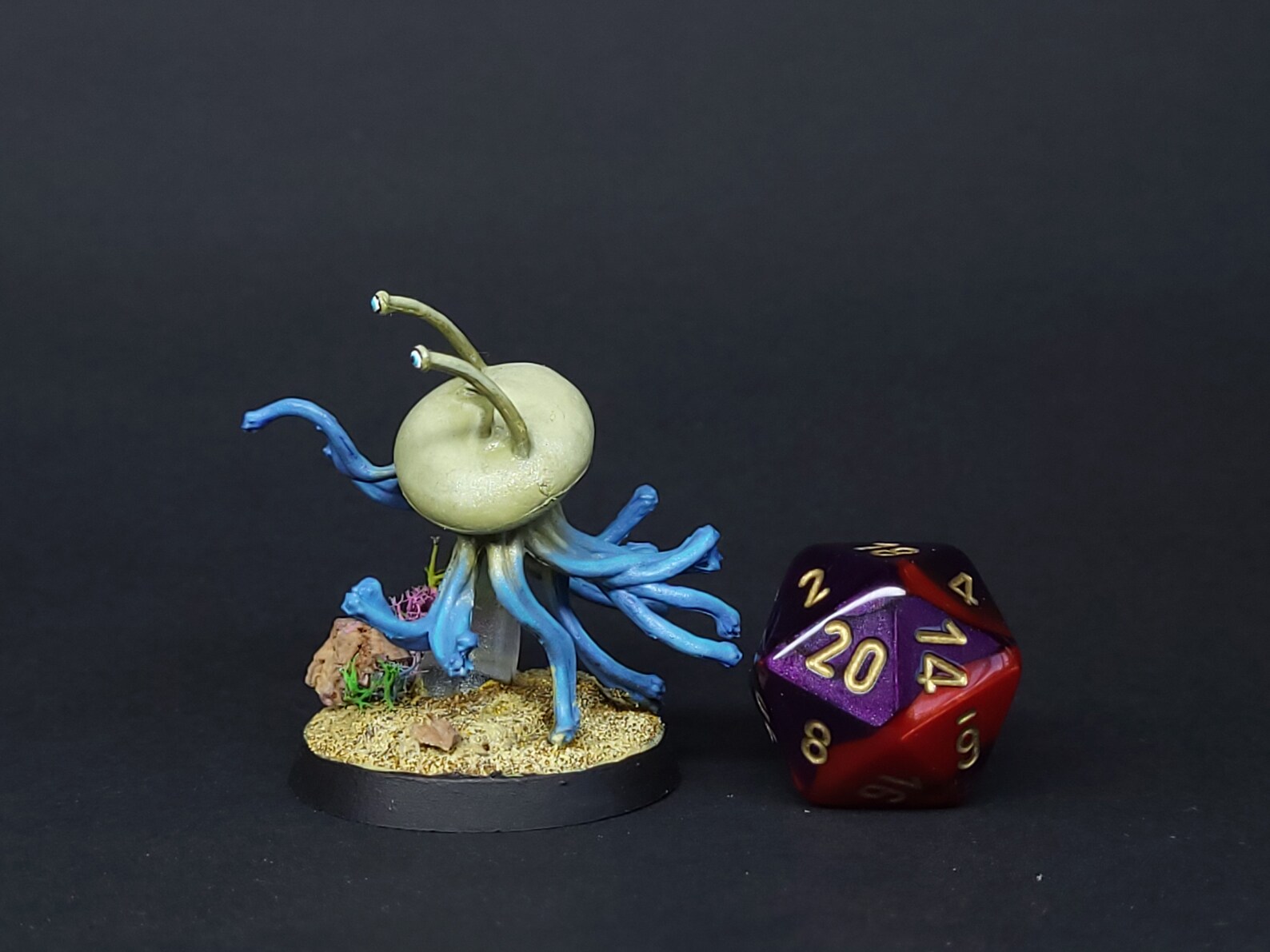 Flumph Monsters | Hand Painted Wizkids Miniatures | 28-32 Mm Scale Table Top Miniature for Dnd ...