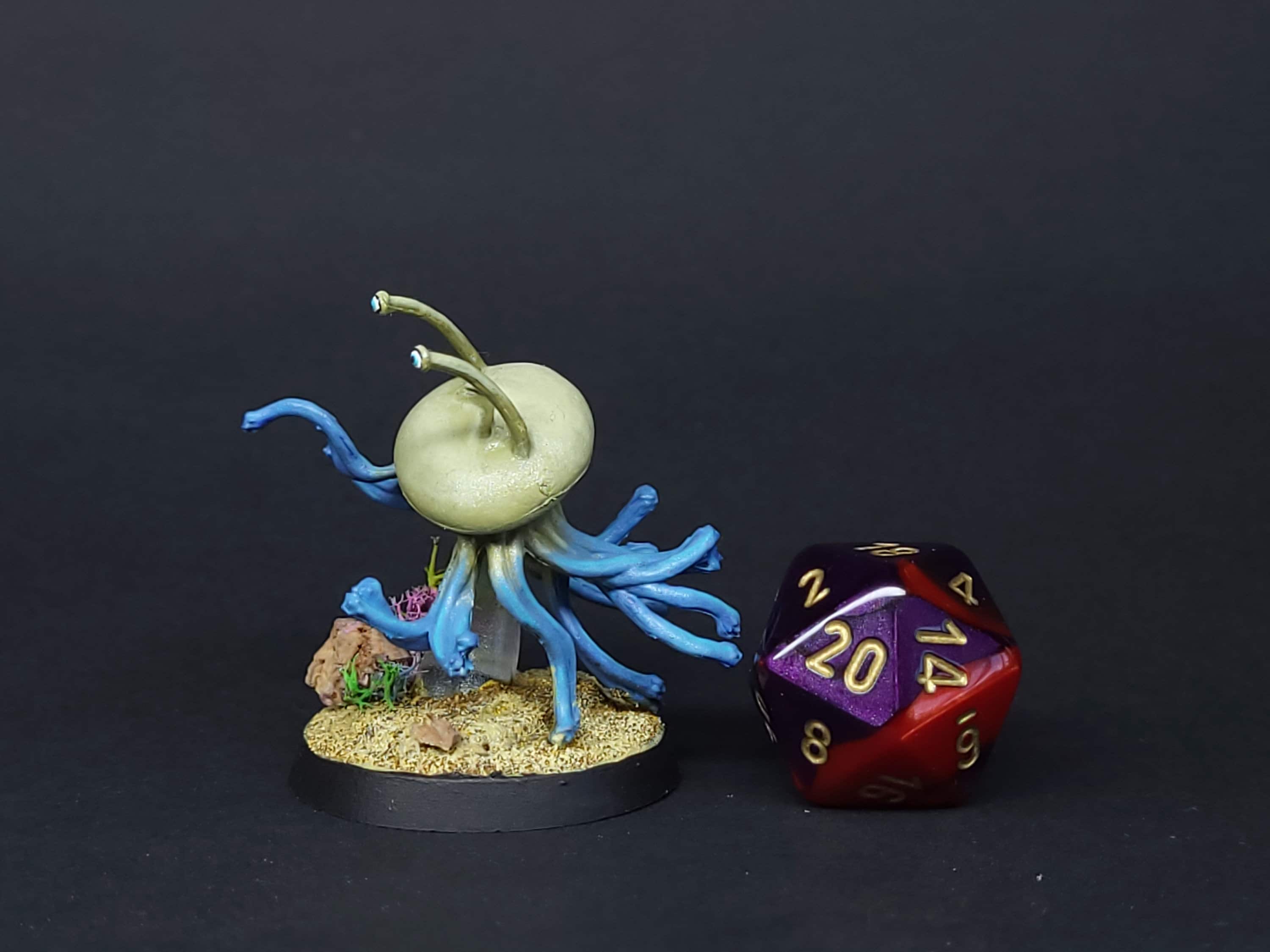 Flumph Monsters | Hand Painted Wizkids Miniatures | 28-32 Mm Scale ...
