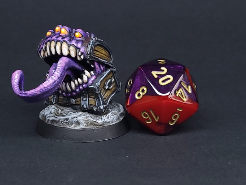 Chest Mimic Hand Painted Wizkids Miniature 28-32 Mm Scale Table Top ...