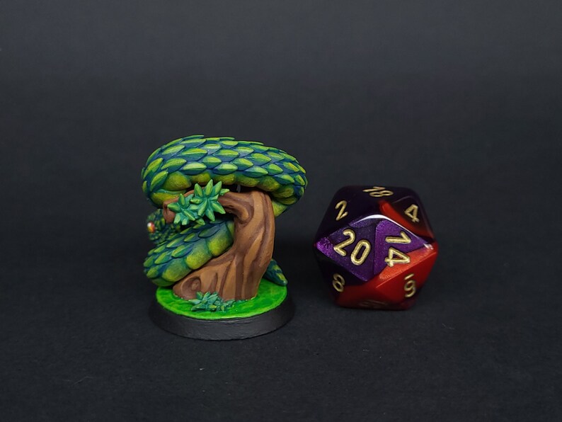 Giant Snake | Hand Painted Miniature | 28-32 Mm Scale Table Top ...