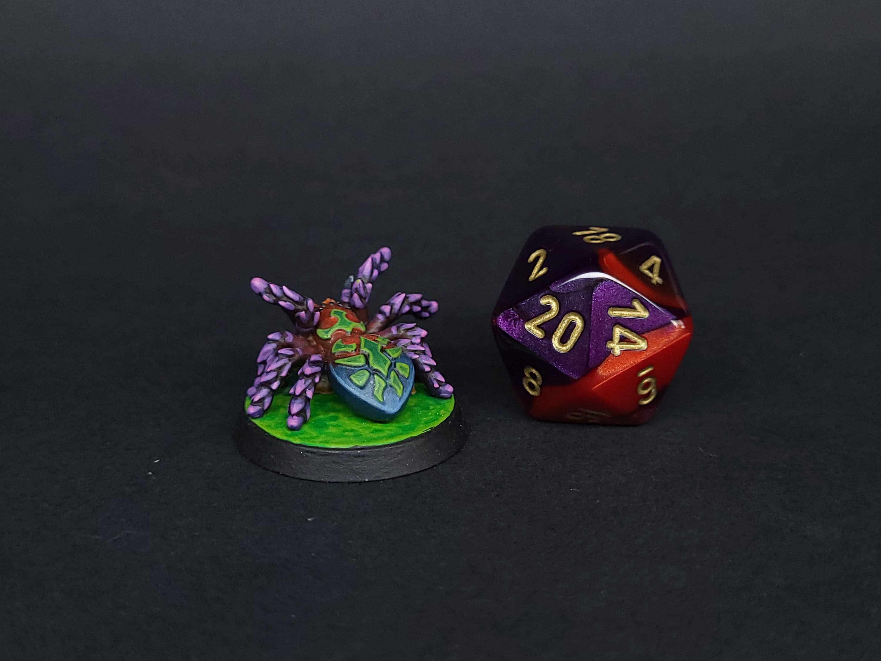 Giant Spiders | Hand Painted 3D Printed Miniatures | 28-32 Mm Scale ...