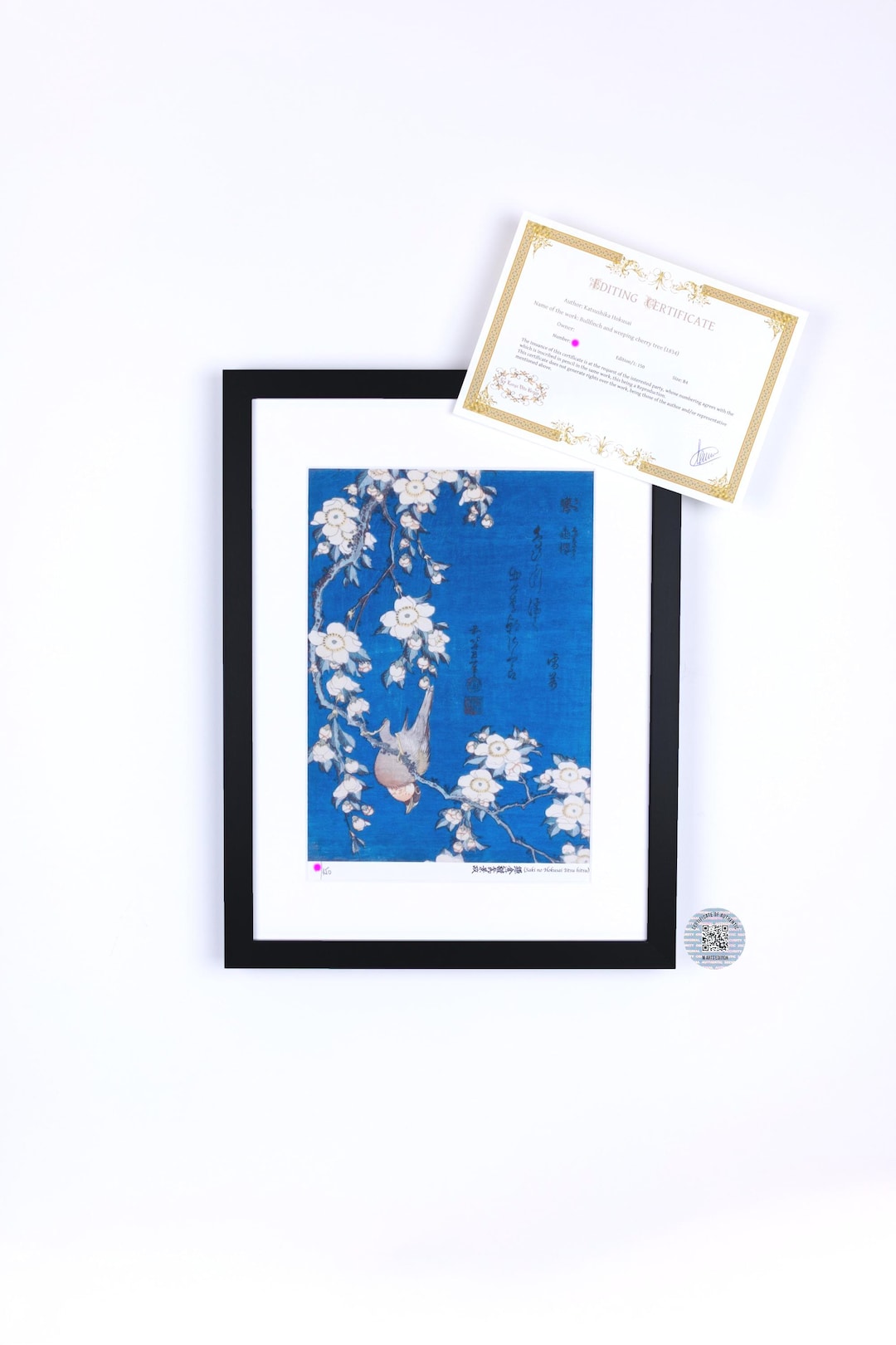 HOKUSAI Original M Arts Edition Numbered Fine Wind Serigraph Signed ...