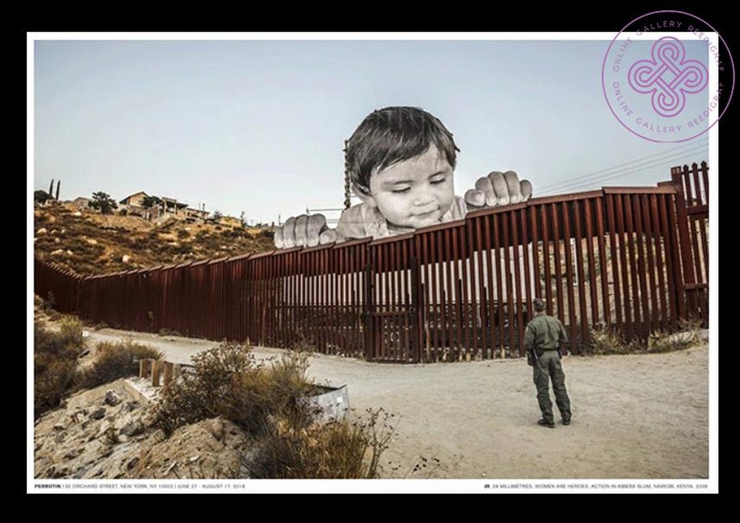 JR Giants Kikito and the Border Patrol Tecate Mexico USA ORIGINAL ...