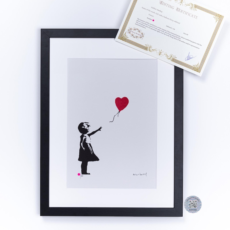 Banksy Grey Prints - Etsy UK