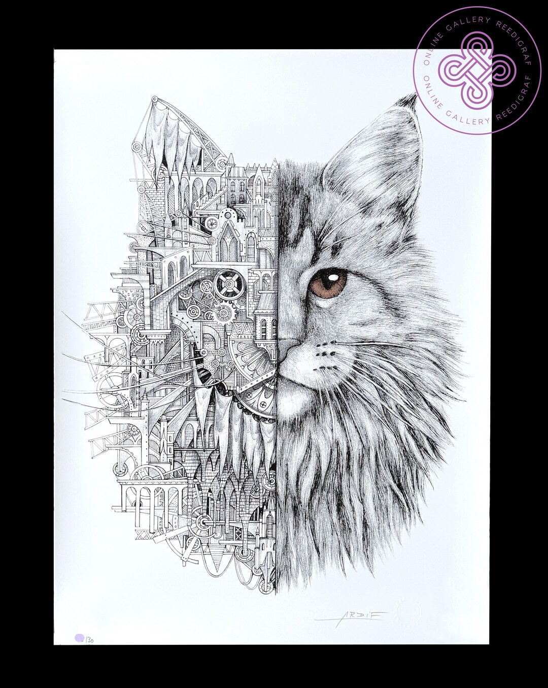 ARDIF Wall Art Original Screenprint Numbered and Signed by the Artist ...