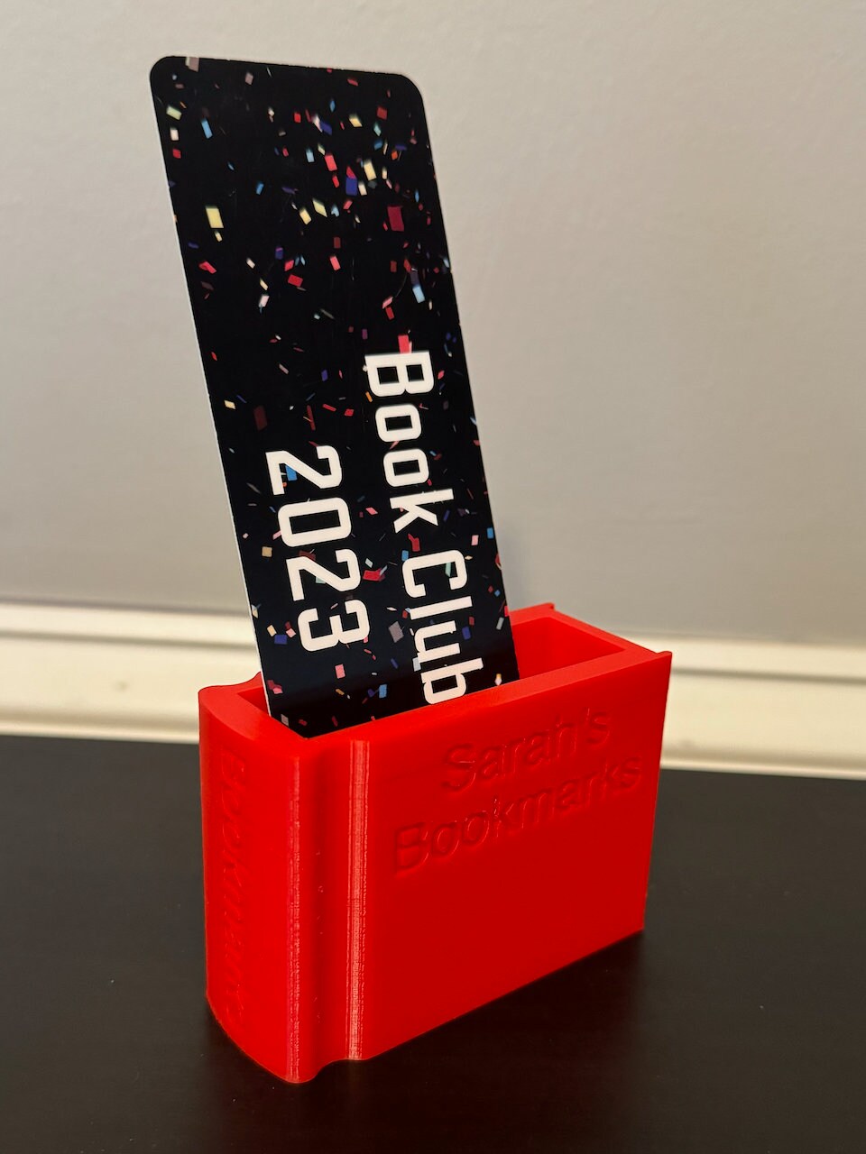 Custom 3D Printed Bookmark Holder - Etsy