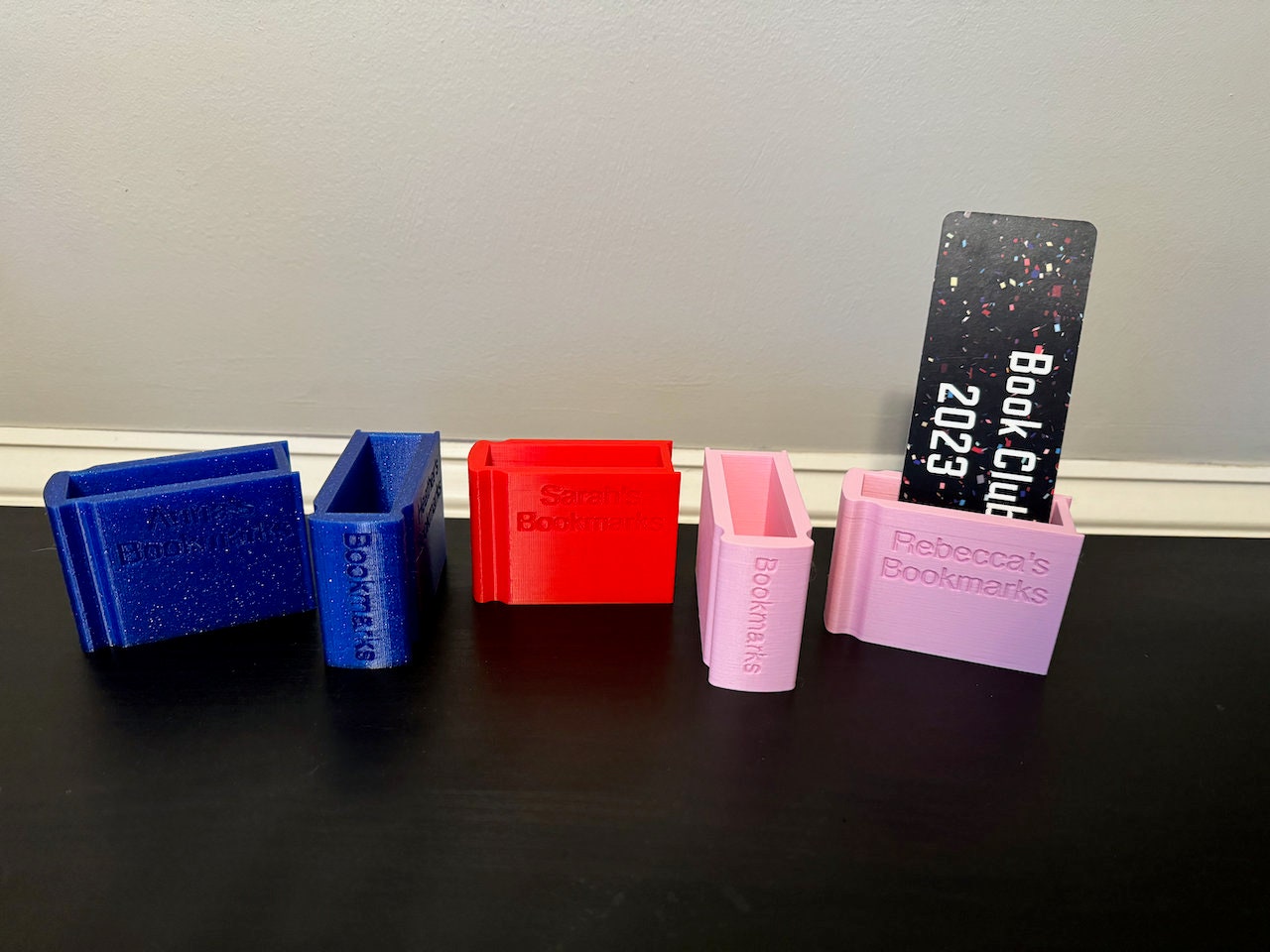 Custom 3D Printed Bookmark Holder - Etsy