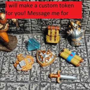 Wermer's Interactive Treasure Chest Prop + Tokens for Tabletop Games ...