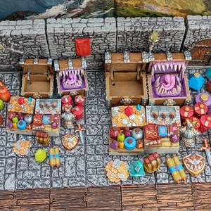 Wermer's Interactive Treasure Chest Prop + Tokens for Tabletop Games ...