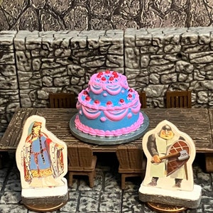 Birthday Cake Mimic Miniature for Dungeons and Dragons Dnd Tabletop ...