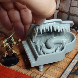 Piano Mimic - Mouth Opens and Closes! Hidden Mimic Mouth on This ...