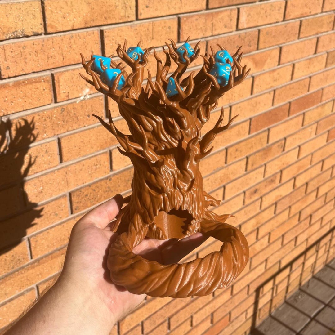 Evil Tree Dice Tower for Dnd & Tabletop Gaming - Spooky Forest Tree ...