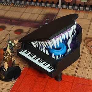 Piano Mimic - Mouth Opens and Closes! Hidden Mimic Mouth on This ...