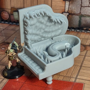 Piano Mimic - Mouth Opens and Closes! Hidden Mimic Mouth on This ...