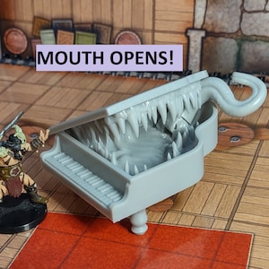 Piano Mimic - Mouth Opens and Closes! Hidden Mimic Mouth on This ...