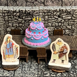 Birthday Cake Mimic Miniature for Dungeons and Dragons Dnd Tabletop ...