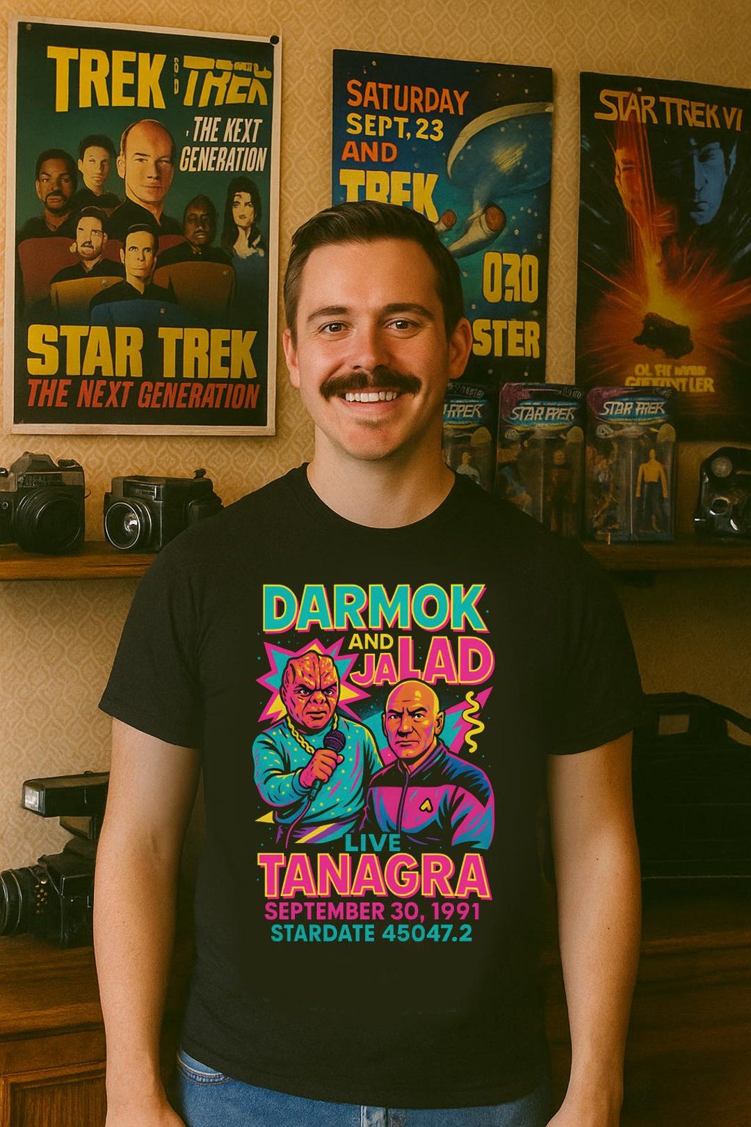 Darmok and Jalad Live at Tanagra Funny Gift 80s 90s Hip Hop Rap Shirt ...