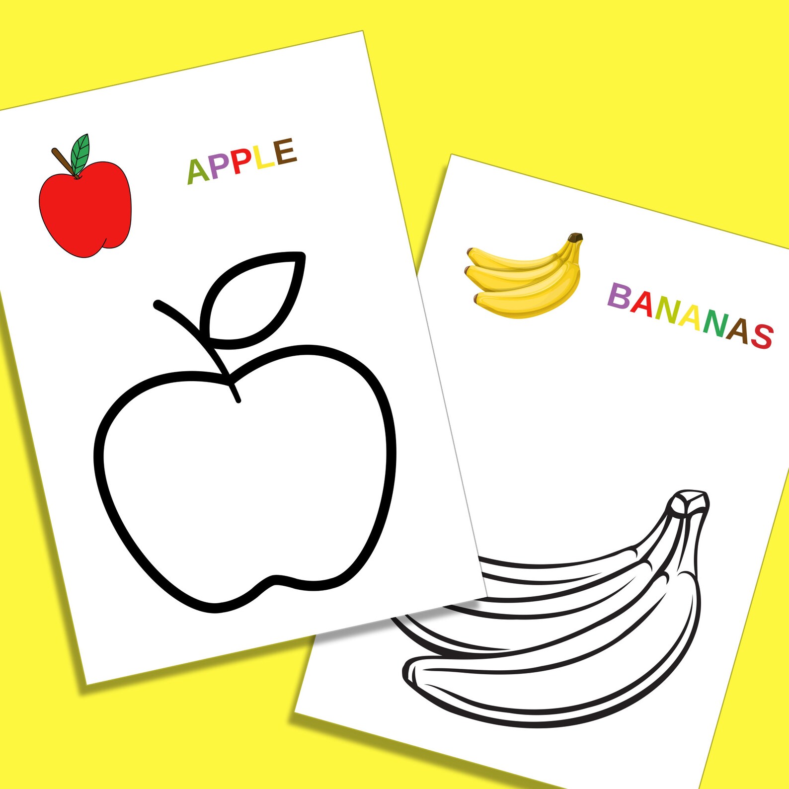 10 Printable Coloring Pages for Kids, Toddlers, Preschoolers, Coloring ...