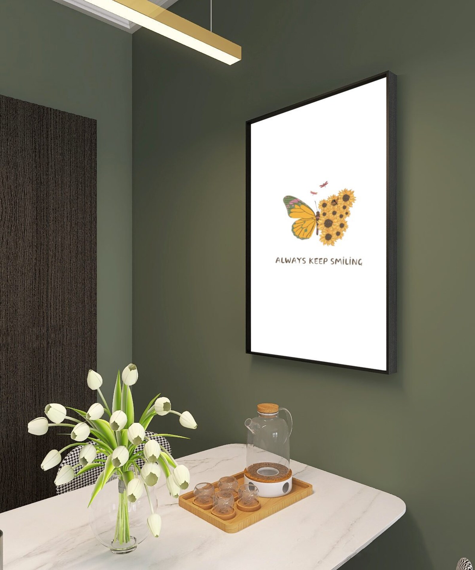 Flower Poster Set of 3, Botanical Print, Trendy Poster, Blooming Flower ...