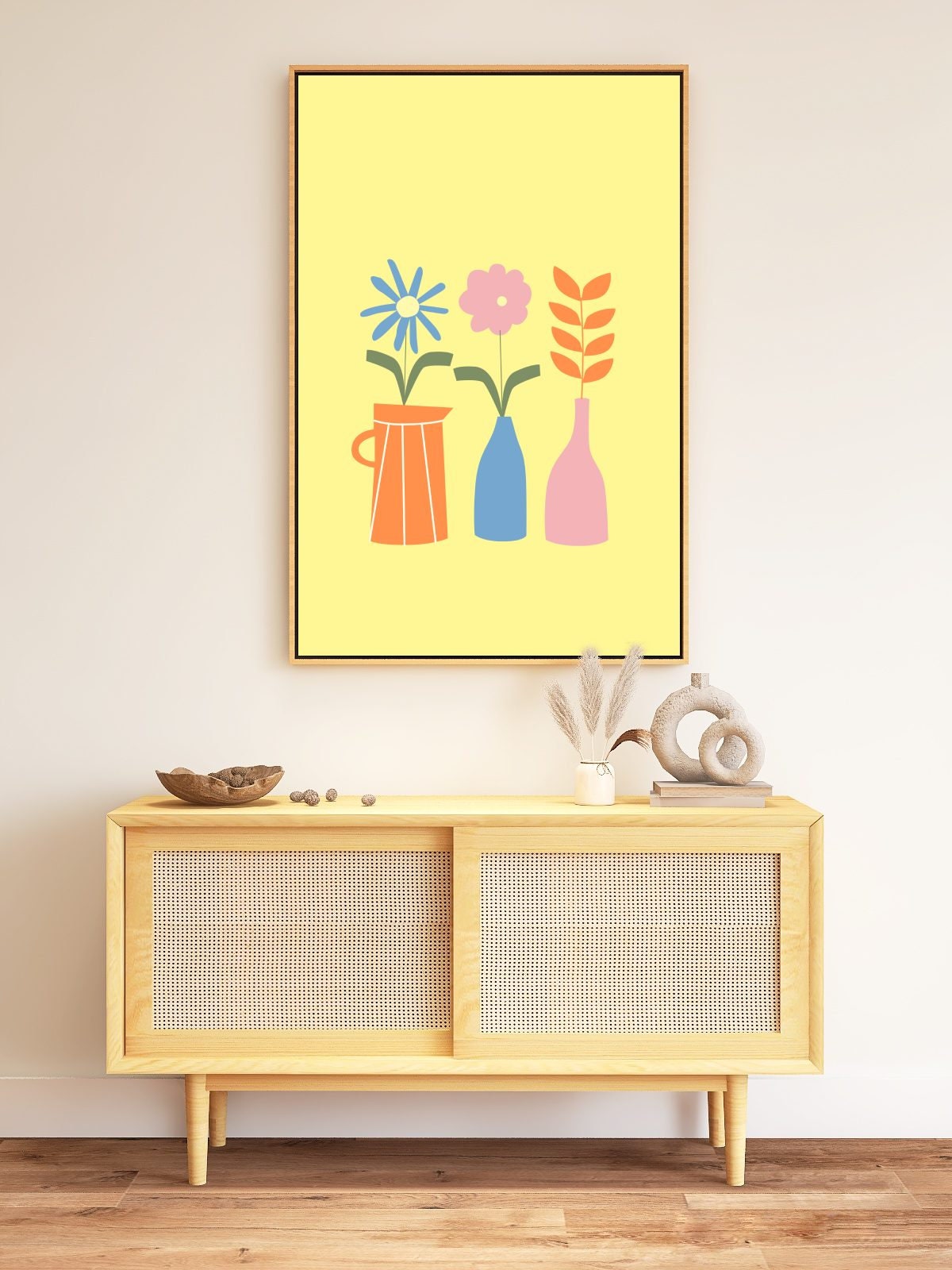 Flower Poster Set of 3, Botanical Print, Trendy Poster, Blooming Flower ...