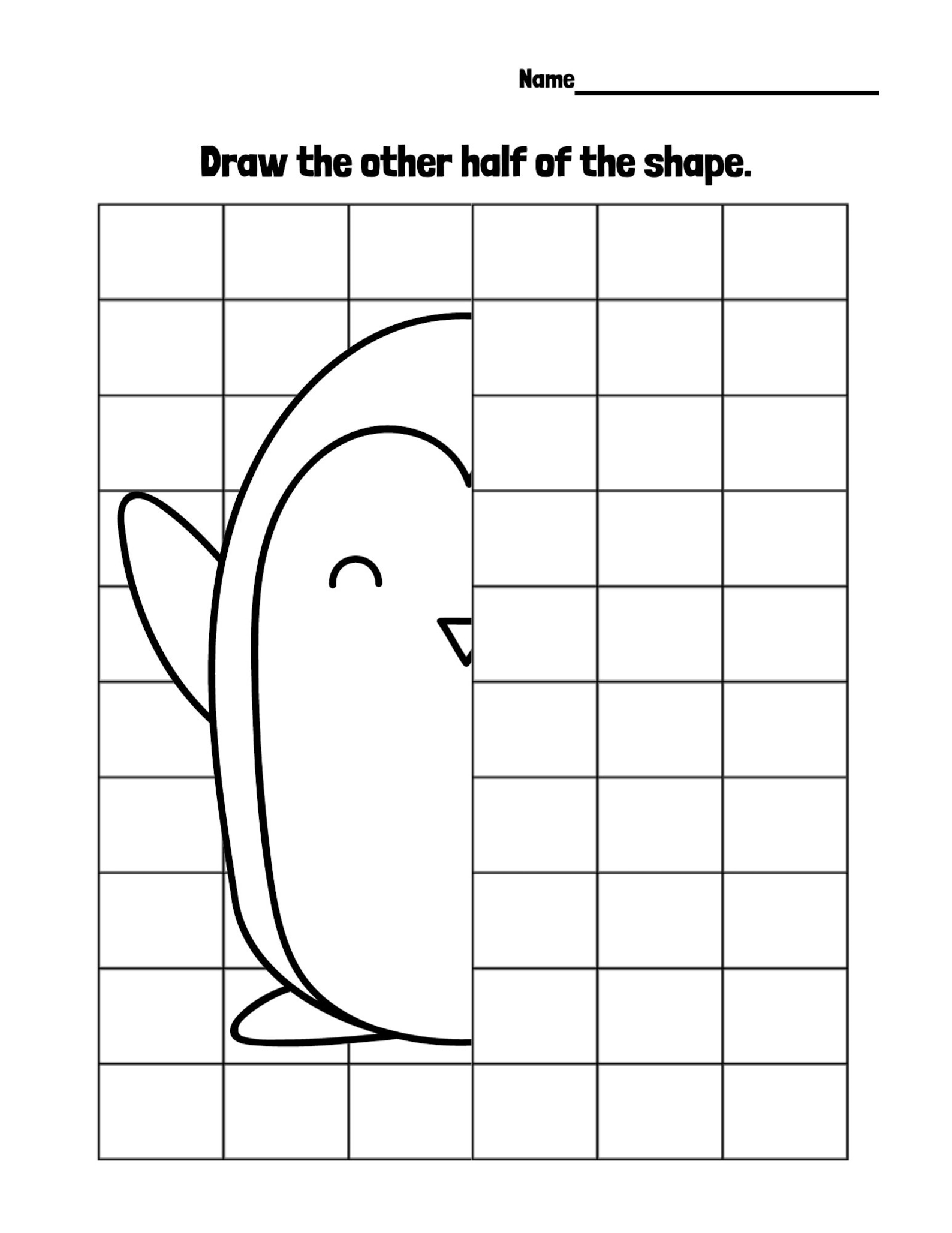 Symmetry Drawing, Winter Symmetry Drawing, Lines of Symmetry Activities ...