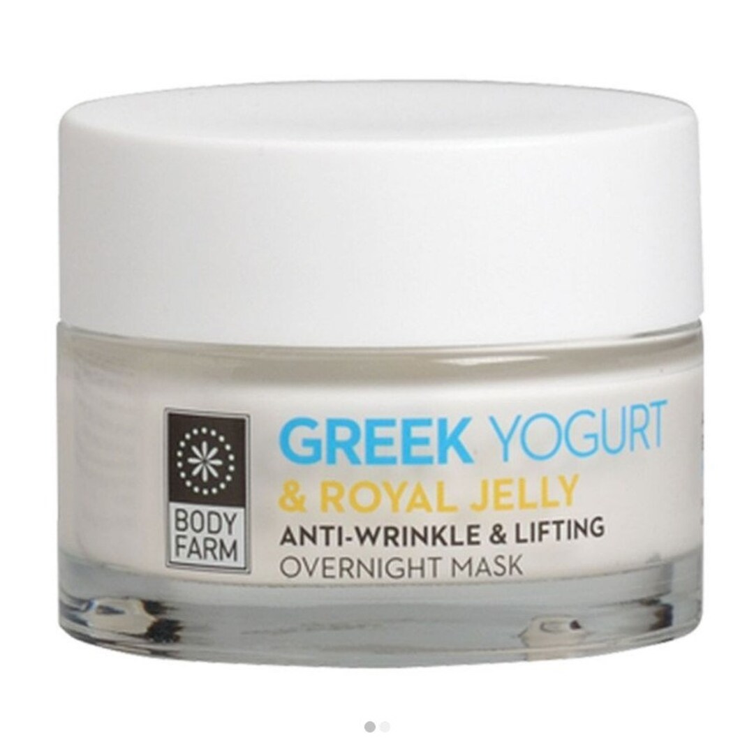 Greek Yogurt and Royal Jelly Anti Wrinkle & Lifting Overnight Mask 50ml ...