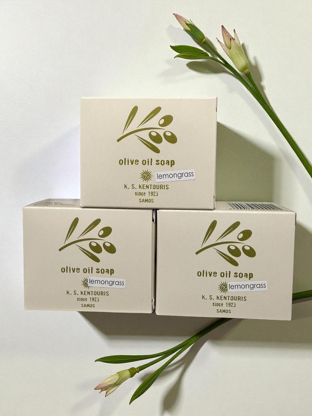 Greek Traditional Lemongrass Olive Oil Soaps From Samos Island 3 ...