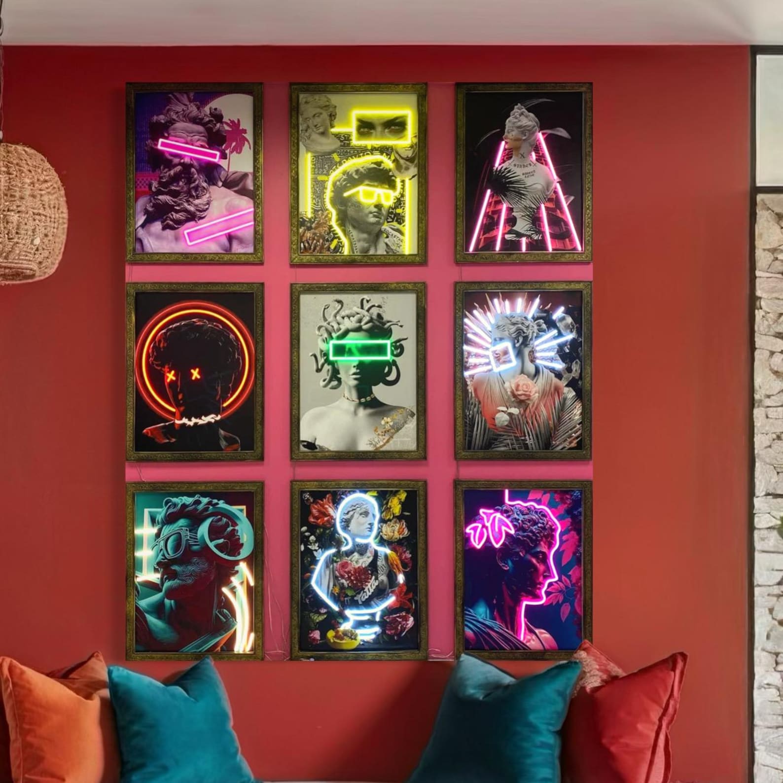 Neon Painting Sign, Neon Wall Decor, Neon Painting Art, Neon Sign as a ...