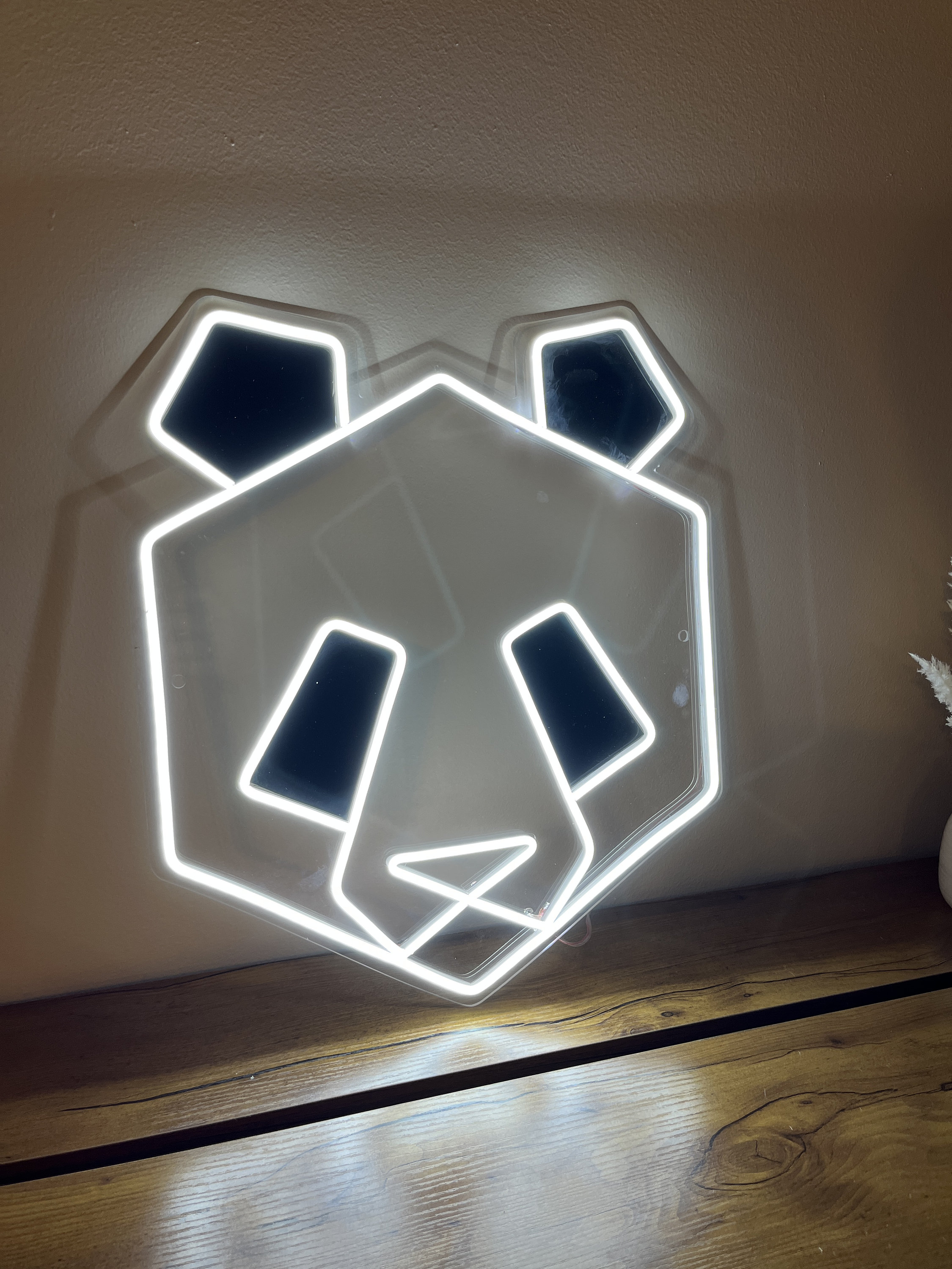 Panda Neon Sign: Custom Kids Room Wall Decor - Etsy