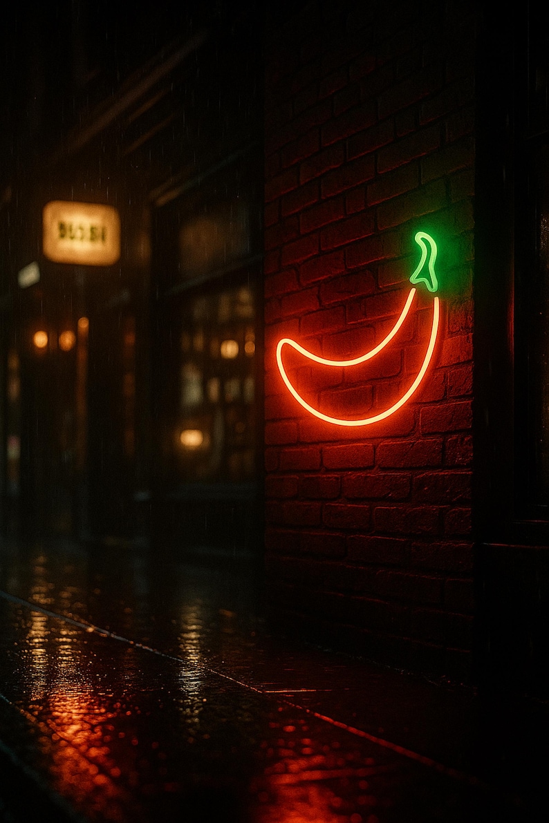 Chili Pepper Neon Sign – Custom LED Bar Decor, Spicy Wall Art - Etsy