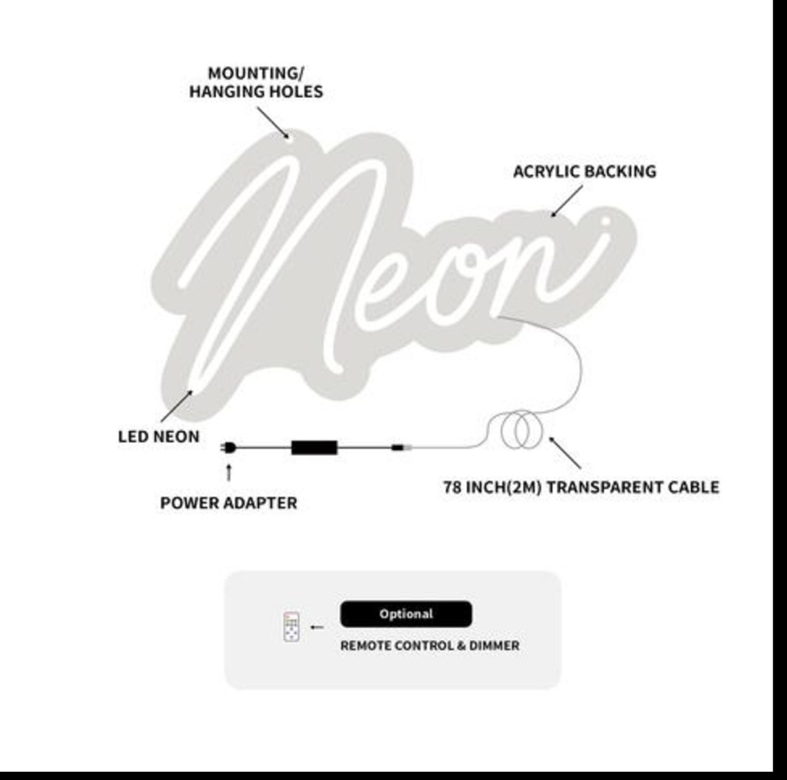 Greek Collage Pop Art With Girl and Statues Neon Painting Art, Framed ...