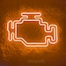 Check Engine Symbol LED Neon Light the Perfect Nightstand Lamp and ...