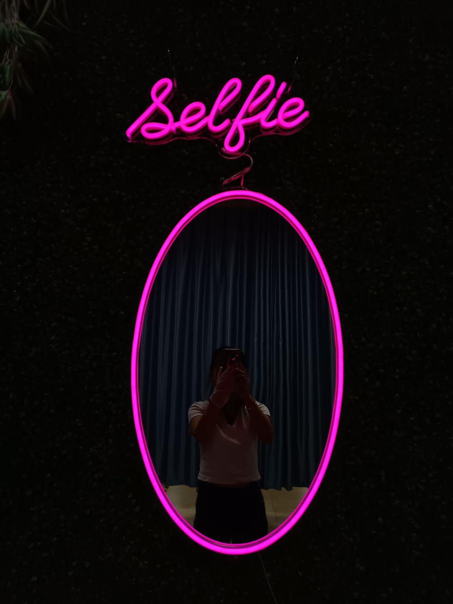 Neon Mirror as a Beauty Salon Decor, Selfie Neon Sign as a Gift for ...