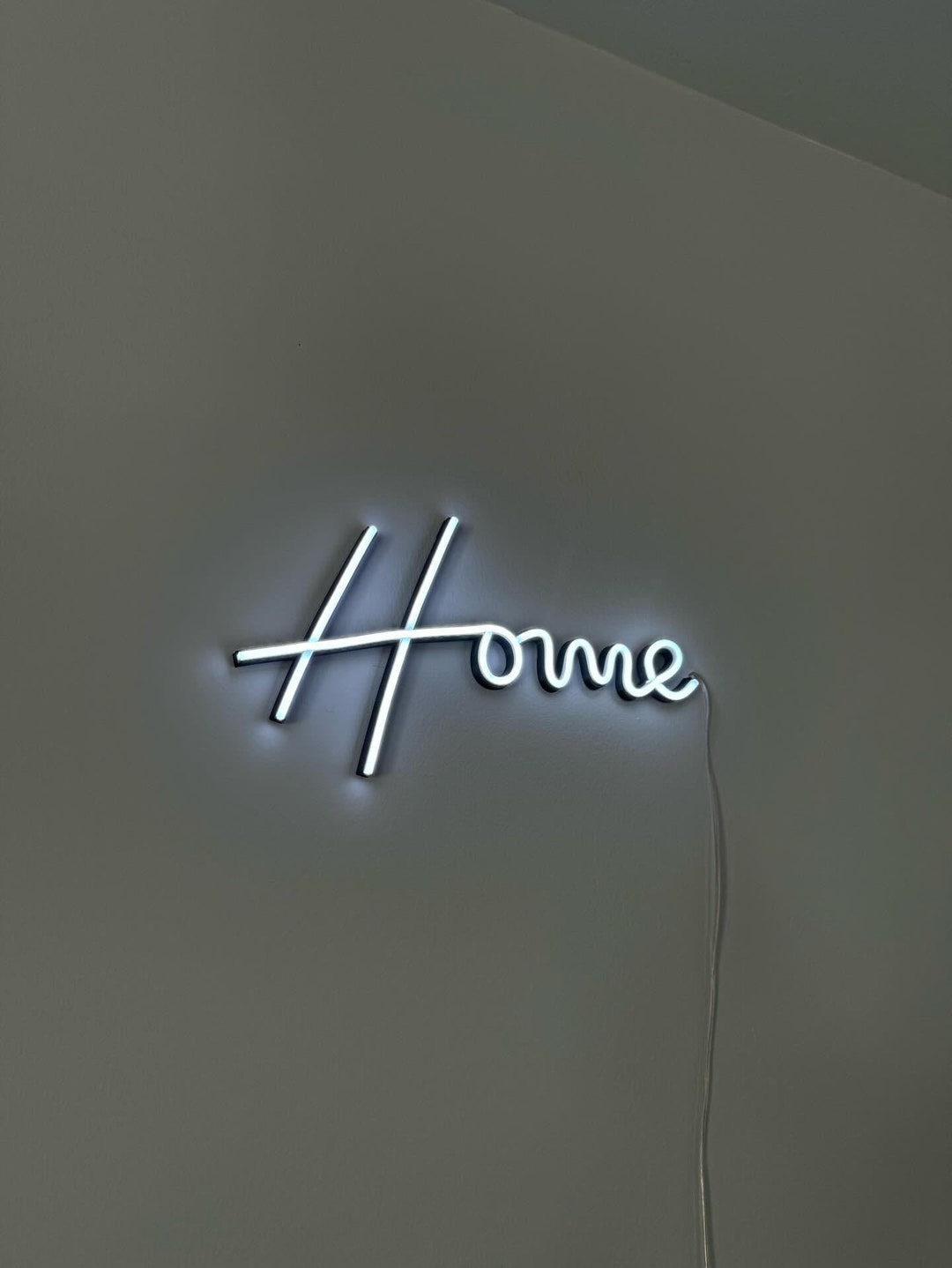 Home Custom Neon Sign, Neon Sign Like Home Decoration Gift, Bedroom ...
