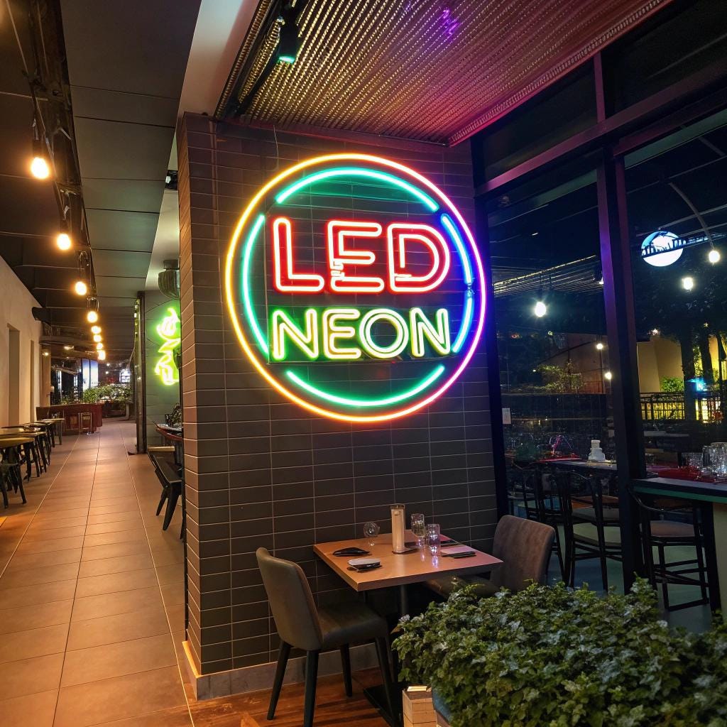 Custom Neon Sign for Business, Neon Custom Logo, Acrylic Neon Business ...