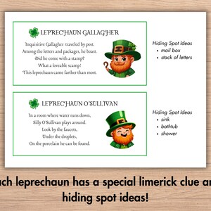 St. Patrick's Day Leprechaun Scavenger Hunt With Clues | Party and Play ...