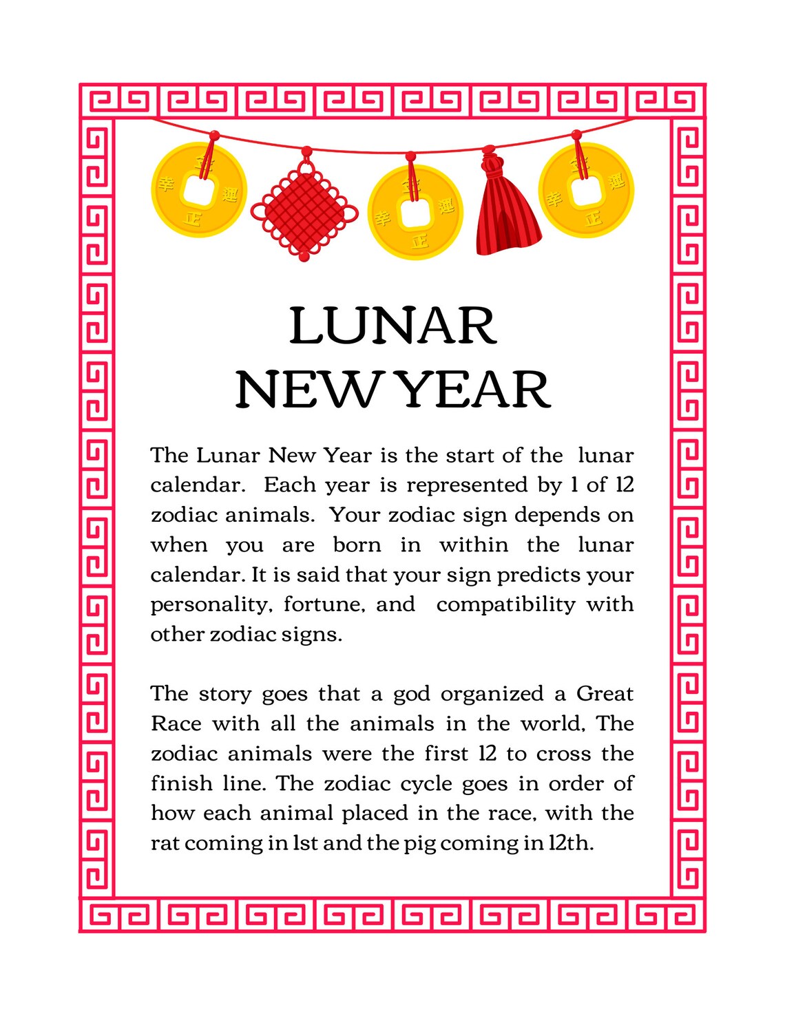 Lunar New Year Zodiac Signs | Year of the Snake 2025 | Download and ...