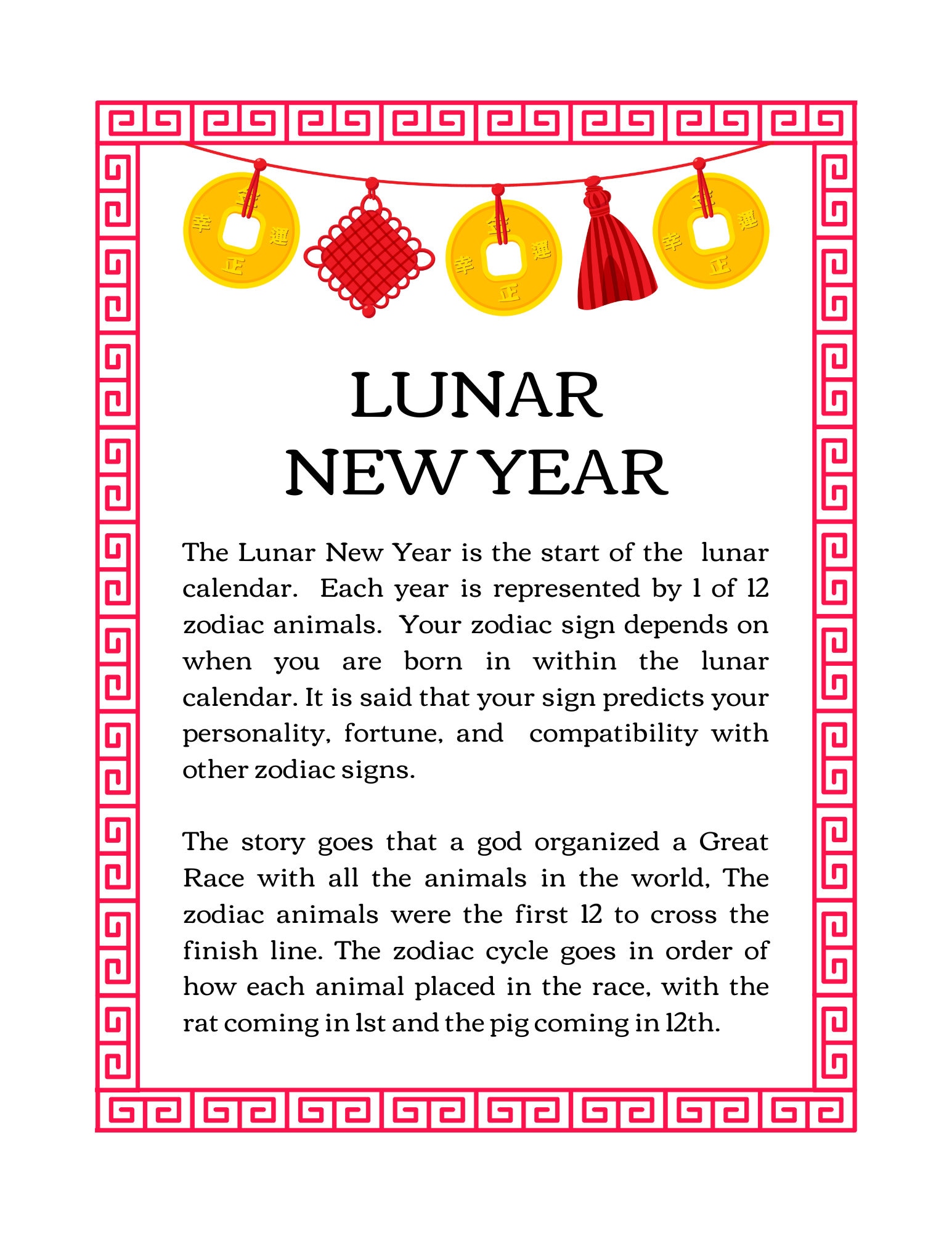 Lunar New Year Zodiac Signs | Year of the Snake 2025 | Download and ...
